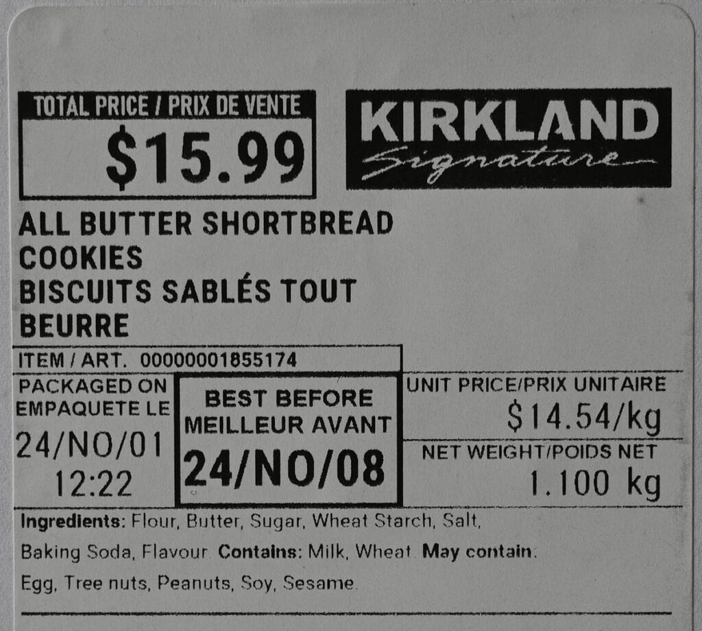 Costco Kirkland Signature Butter Shortbread Cookies Review - Costcuisine