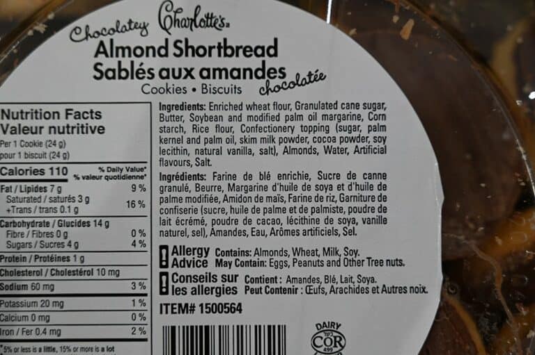 Costco Charlotte's Chocolatey Almond Shortbread Review - Costcuisine