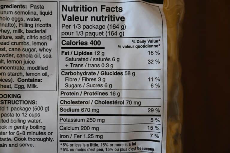 Costco Ready Made Pasta- Duso's Lemon Ricotta Mezzaluna Review ...