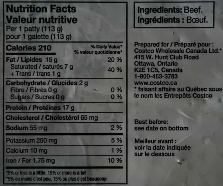 Costco Kirkland Signature Lean Ground Beef Patties Review - Costcuisine