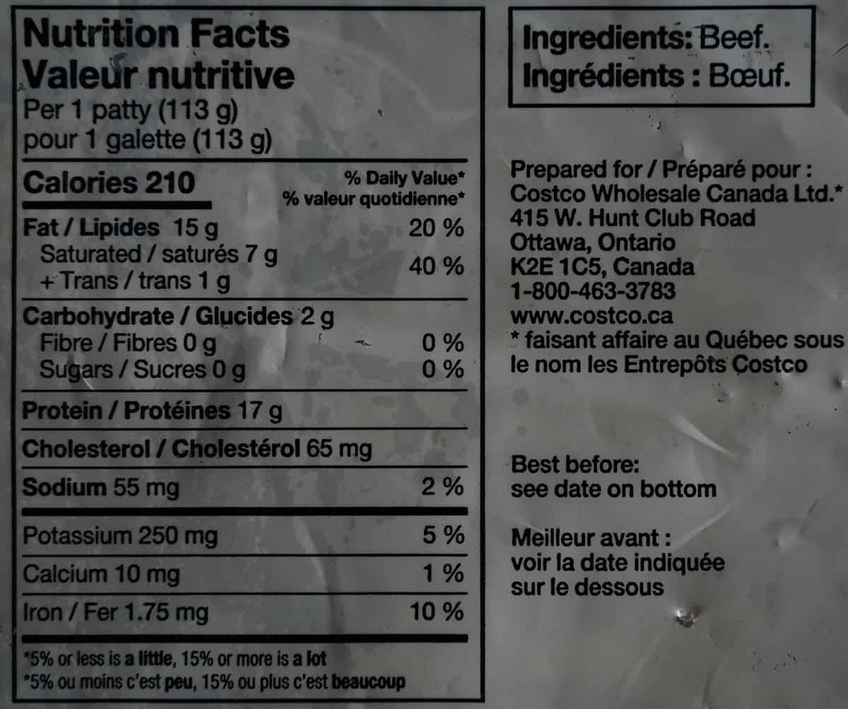 Costco Kirkland Signature Lean Ground Beef Patties Review - Costcuisine
