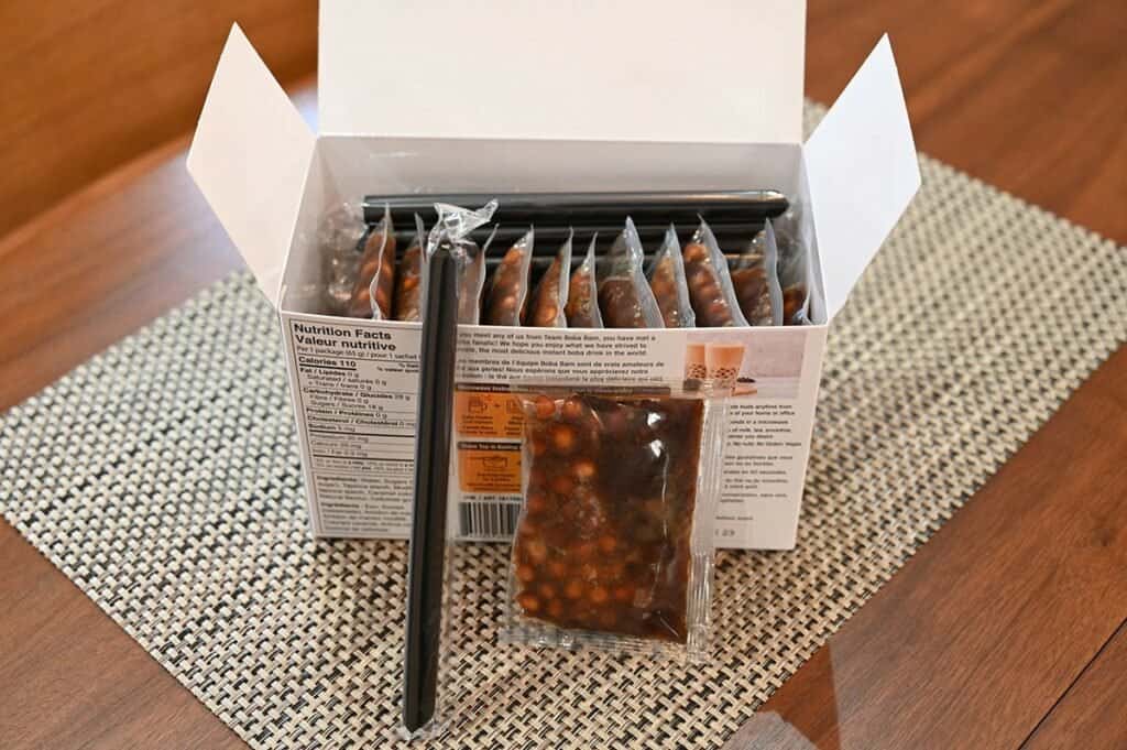 Costco Boba Bam Instant Boba Pack Review - Costcuisine