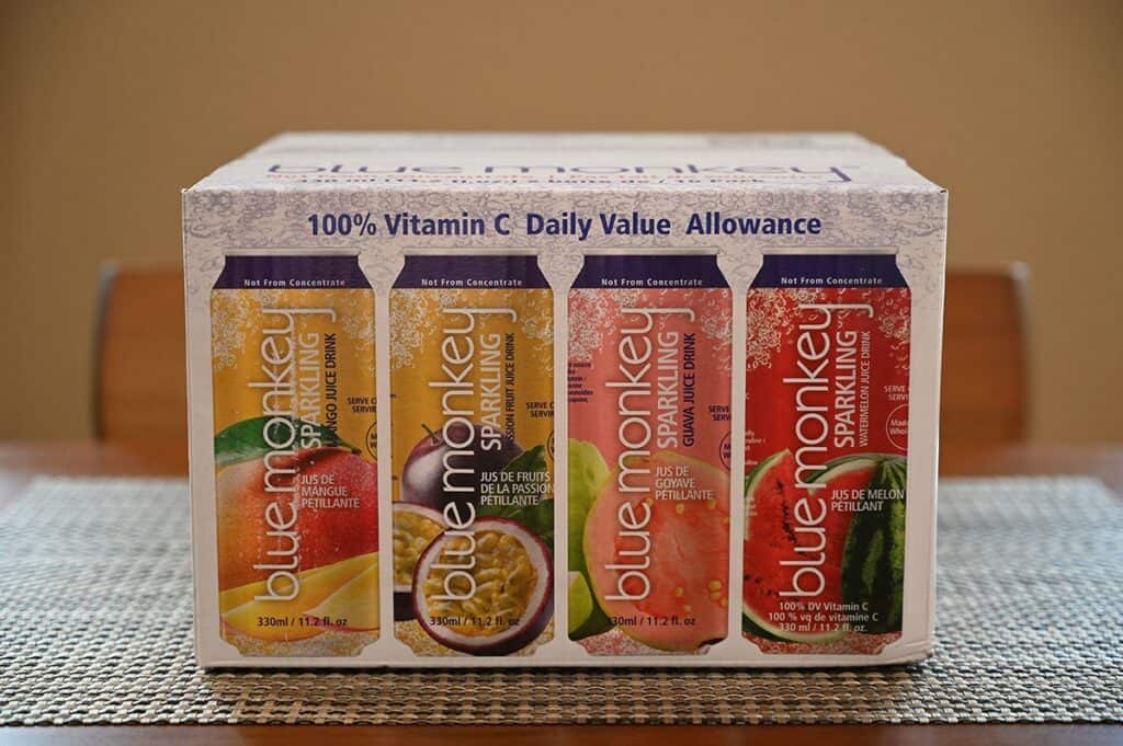 Costco Blue Monkey Sparkling Juice Drink Review - Costcuisine