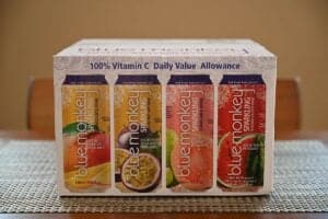 Costco Blue Monkey Sparkling Juice Drink Review - Costcuisine