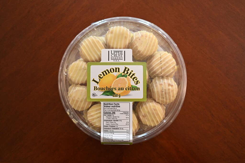Costco Upper Crust Bakery Lemon Bites Review - Costcuisine