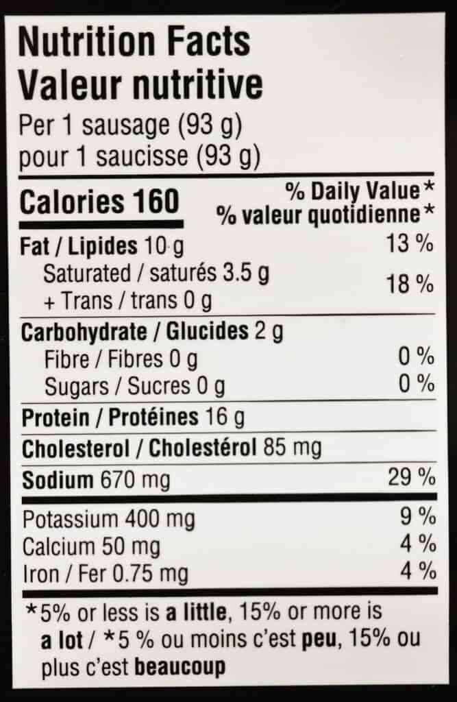 Costco Connie's Kitchen Feta and Spinach Chicken Sausages Review ...