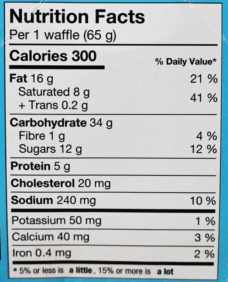 Costco Hartybake Maple Belgian Waffles Review Costcuisine