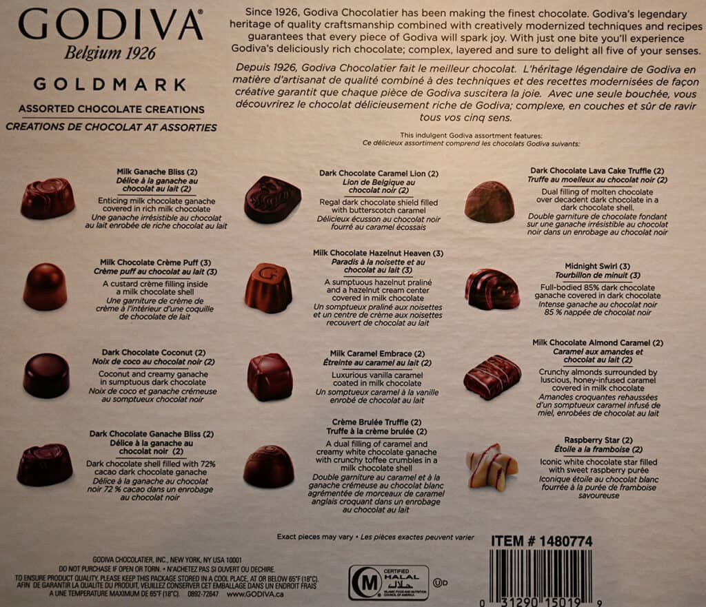 Costco Godiva Assorted Chocolate Creations Review - Costcuisine