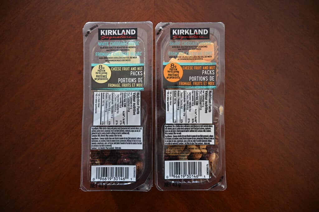 Costco Kirkland Signature Cheese, Fruit and Nut Packs Review - Costcuisine