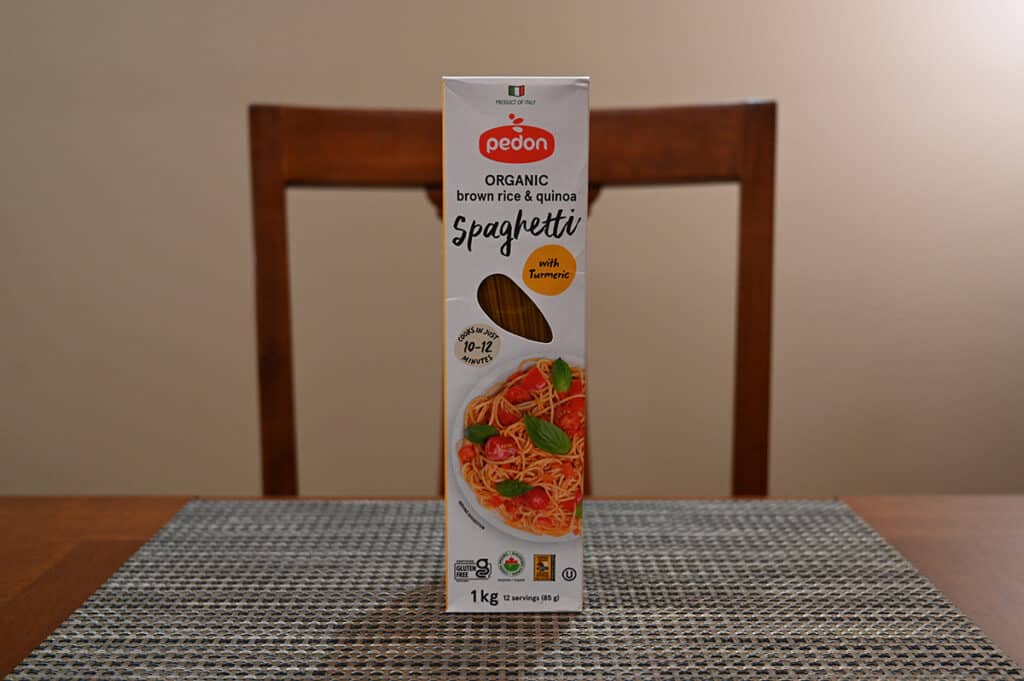 Costco Pedon Organic Brown Rice & Quinoa Spaghetti Review - Costcuisine