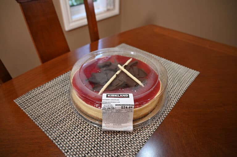 Costco Kirkland Signature Raspberry Cheesecake Review - Costcuisine