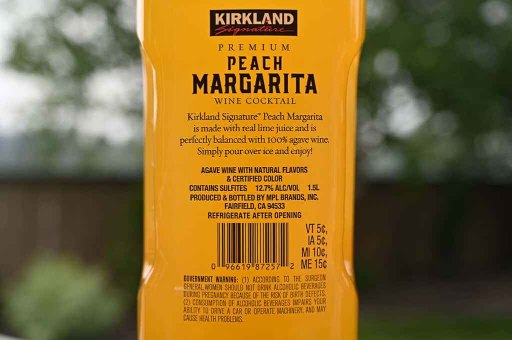 Costco Kirkland Signature Margarita Wine Cocktail Review - Costcuisine