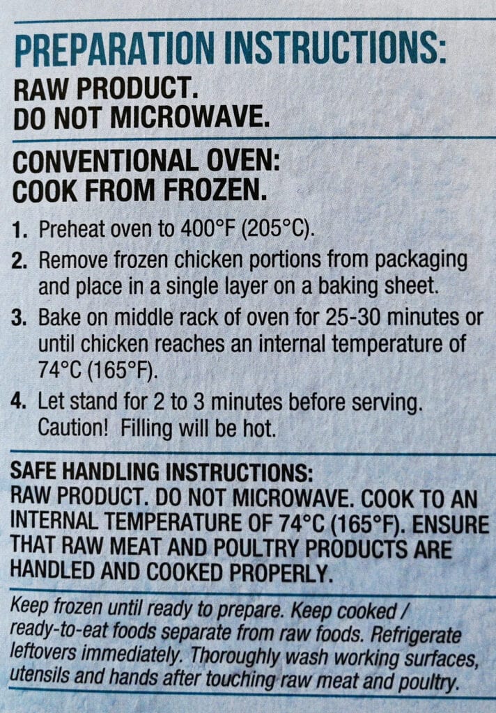 Costco Sunrise Farms Chicken Ham & Swiss Breaded Chicken Breast Review ...