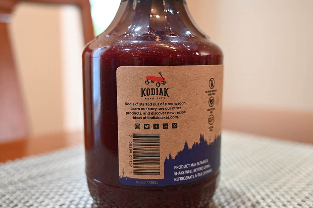 Costco Kodiak Super Fruit Syrup Review - Costcuisine