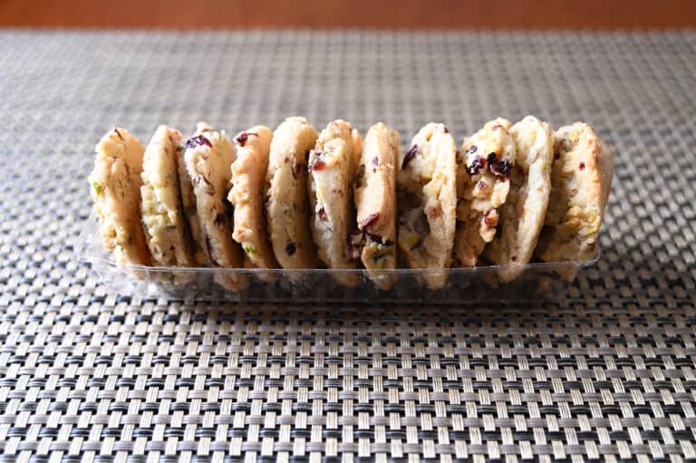Costco David's Cookies Cranberry Pistachio Biscuits Review - Costcuisine
