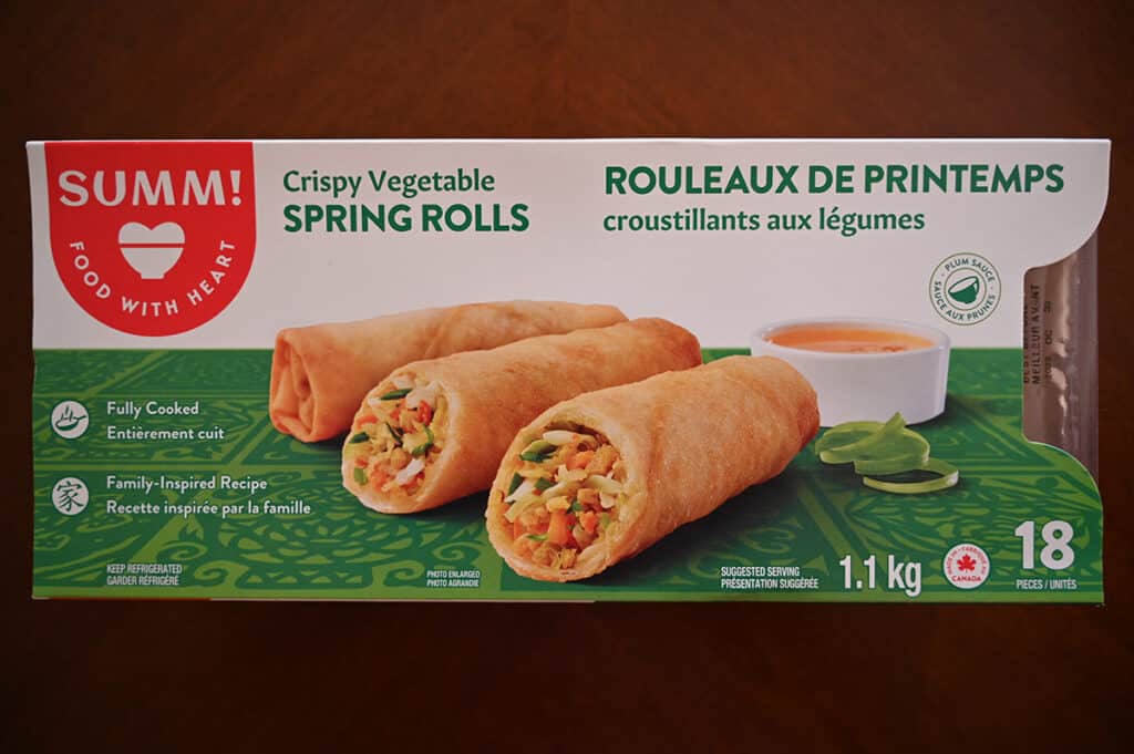 Costco Summ! Crispy Vegetable Spring Rolls Review - Costcuisine