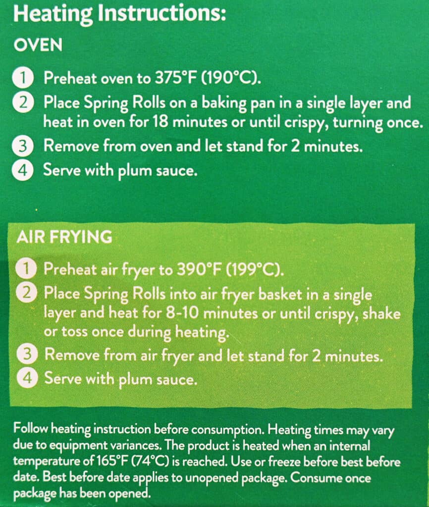 Costco Summ! Crispy Vegetable Spring Rolls Review - Costcuisine