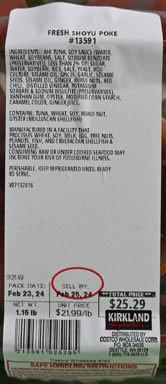 Costco Kirkland Signature Poke Review - Costcuisine