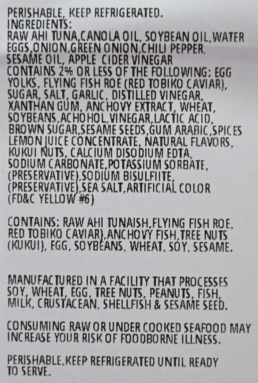 Costco Kirkland Signature Poke Review - Costcuisine