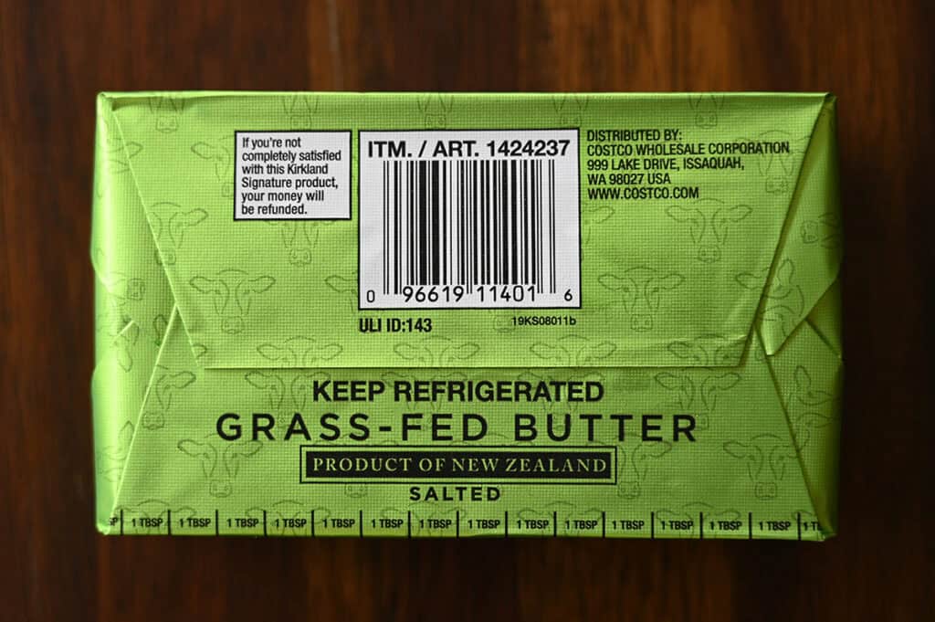 Costco Kirkland Signature Grass-Fed Butter Review - Costcuisine