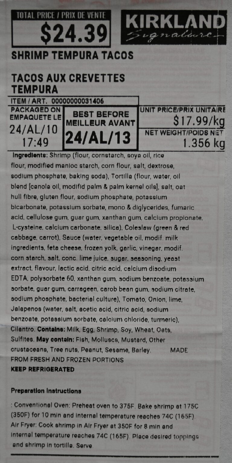 Costco Kirkland Signature Shrimp Tempura Tacos Review - Costcuisine