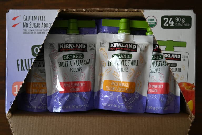 Costco Kirkland Signature Organic Fruit & Vegetable Pouches Review ...