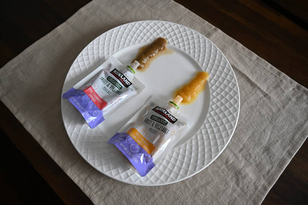 Costco Kirkland Signature Organic Fruit & Vegetable Pouches Review ...