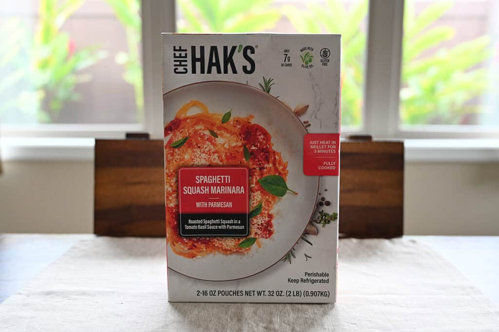 Costco Chef Hak's Spaghetti Squash Marinara Review - Costcuisine
