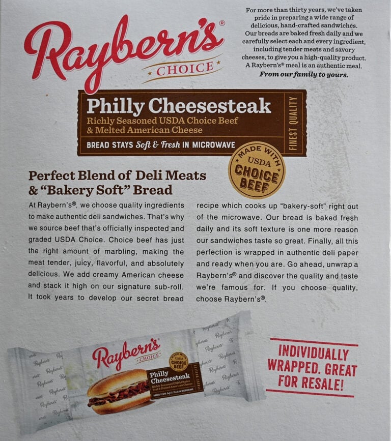 Costco Raybern's Philly Cheesesteak Review - Costcuisine