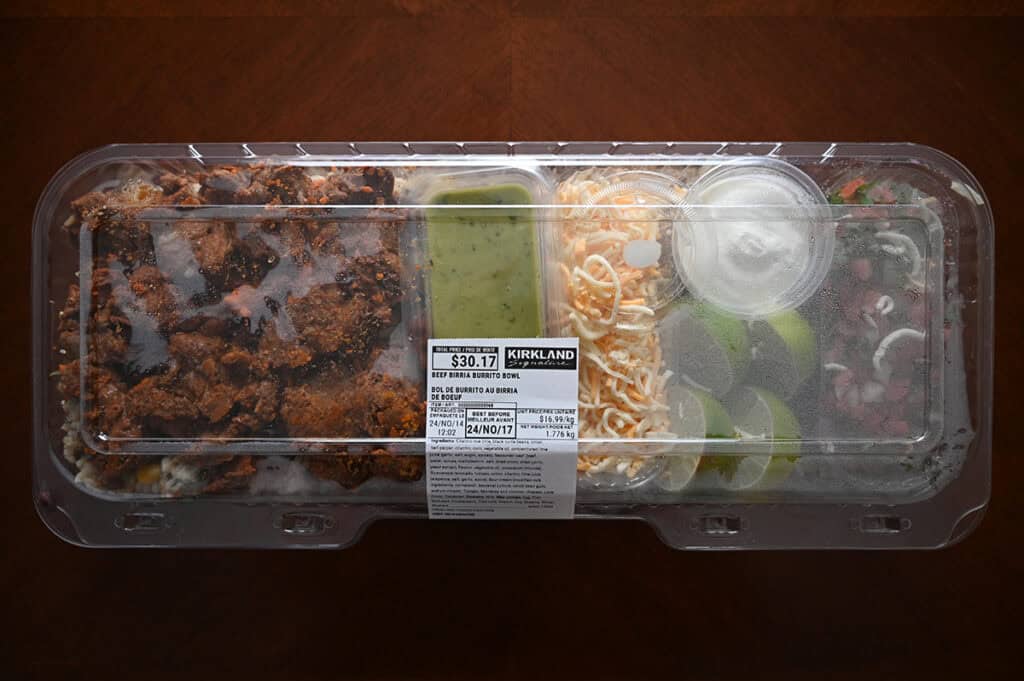 Costco Kirkland Signature Beef Birria Burrito Bowl Review - Costcuisine