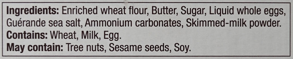 Costco St. Michel La Grande Galette French Butter Cookies Review ...