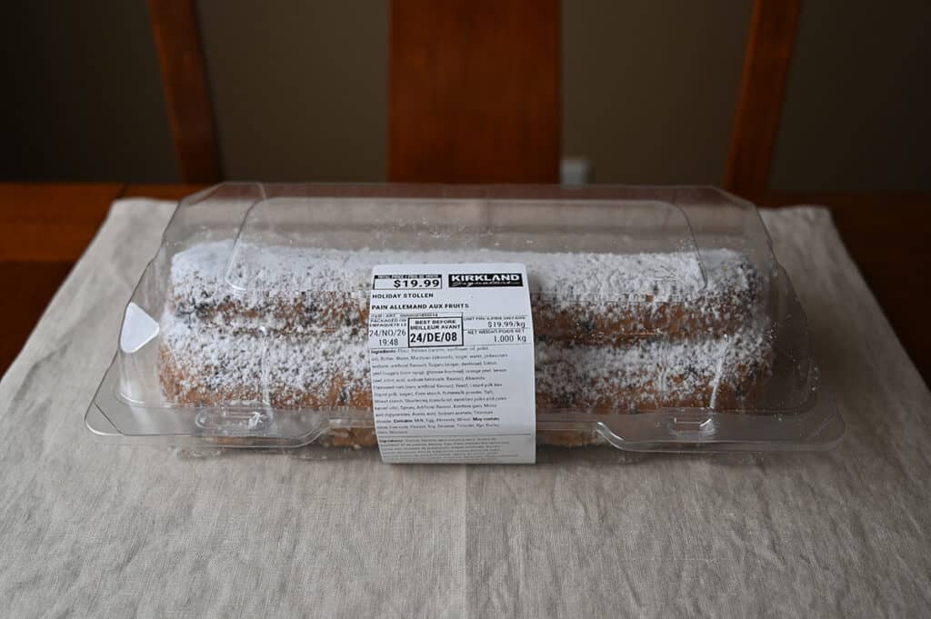 Costco Kirkland Signature Holiday Stollen Review - Costcuisine