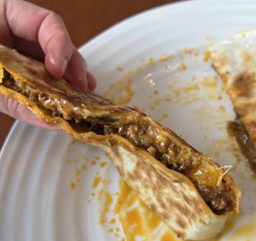 Costco Kirkland Signature Ground Beef Quesadillas Review - Costcuisine