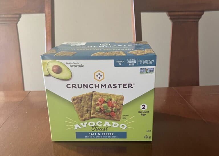 Costco Crunchmaster Avocado Toast Salt & Pepper Crackers Review ...