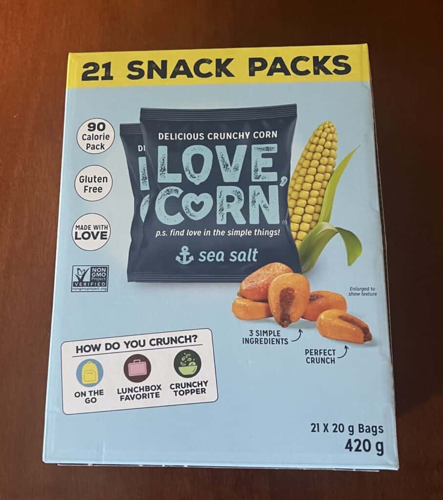 Costco Love Corn Snack Packs Review - Costcuisine