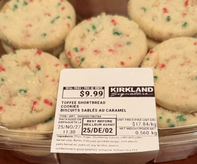 Costco Kirkland Signature Toffee Shortbread Cookies Review - Costcuisine