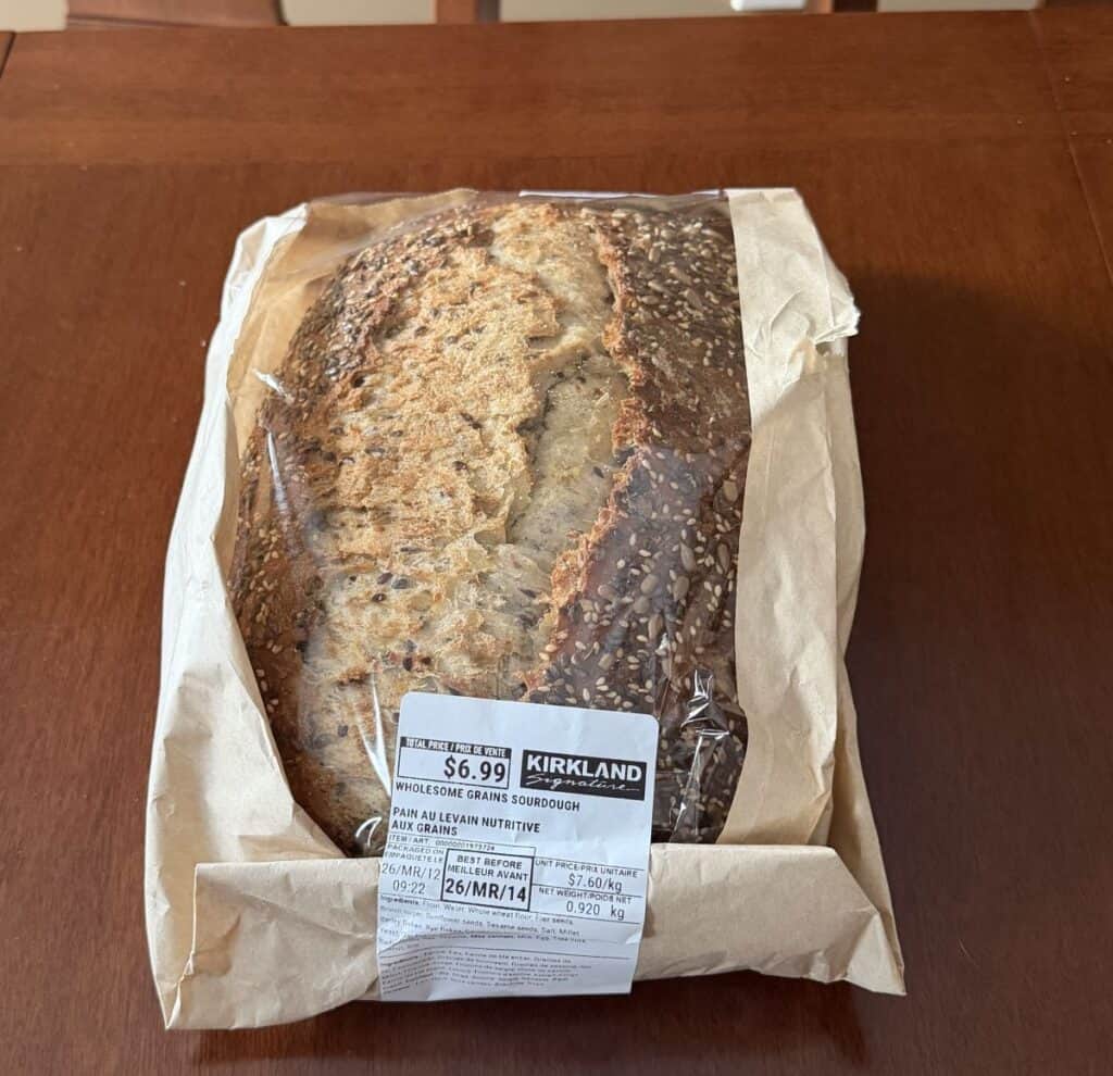 Costco Kirkland Signature Sourdough Bread Review - Costcuisine