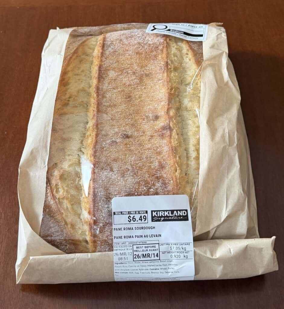 Costco Kirkland Signature Sourdough Bread Review - Costcuisine