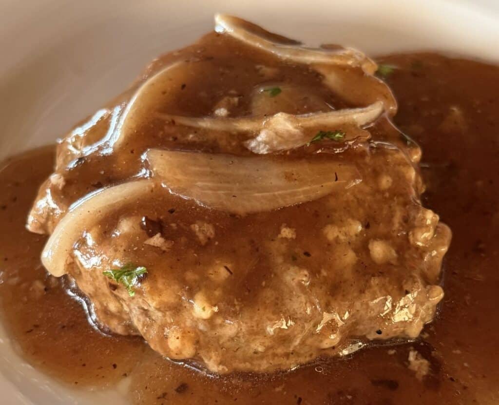 Costco Kirkland Signature Burger Steak with Gravy Review - Costcuisine