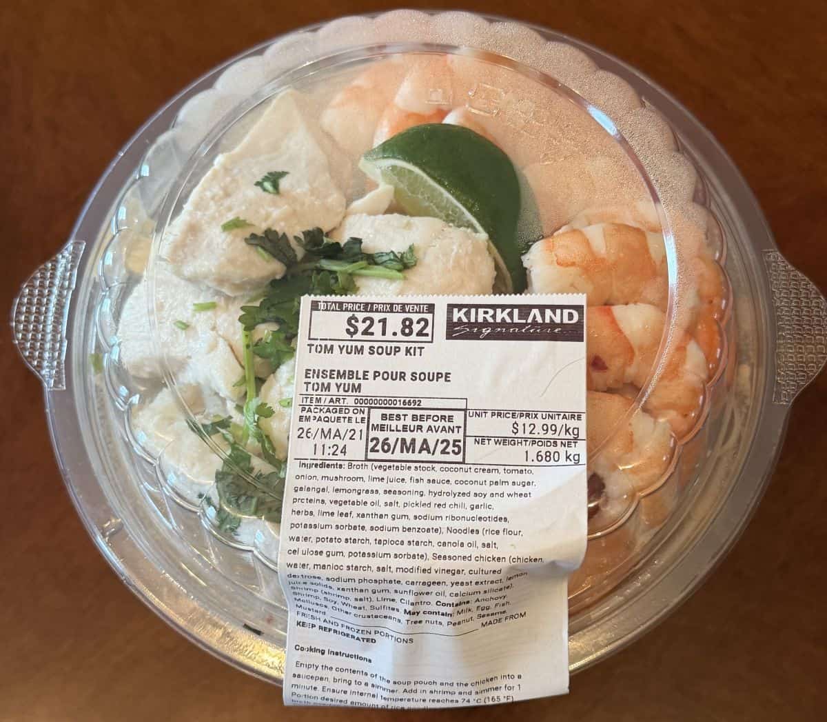 Costco Kirkland Signature Tom Yum Soup Kit Review - Costcuisine