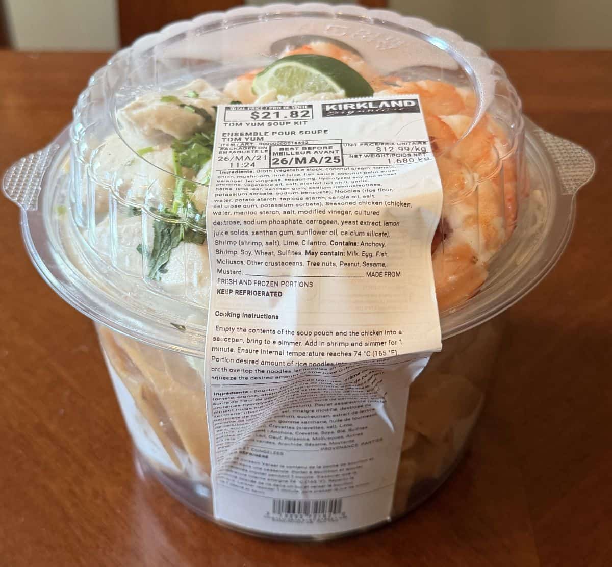 Costco Kirkland Signature Tom Yum Soup Kit Review - Costcuisine