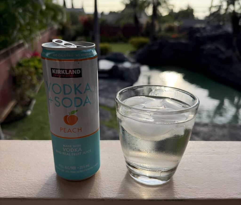 Costco Kirkland Signature Vodka + Soda Review - Costcuisine