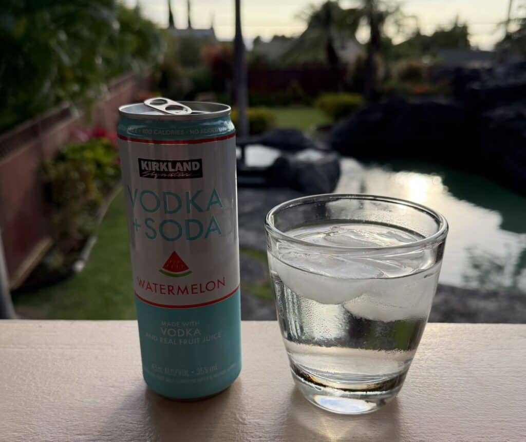 Costco Kirkland Signature Vodka + Soda Review - Costcuisine